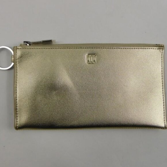 O-Venture | Bags | Nwt Oventure Gold Toned Metallic Womens Flat Wallet ...